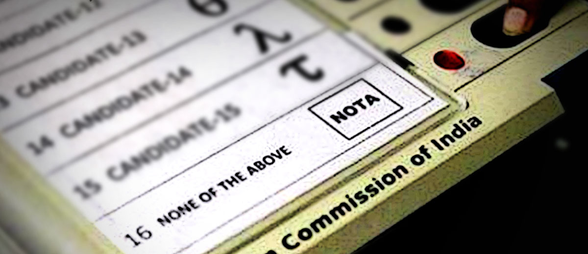 NOTA - AN ELECTORAL RENAISSANCE ? - Law Corner